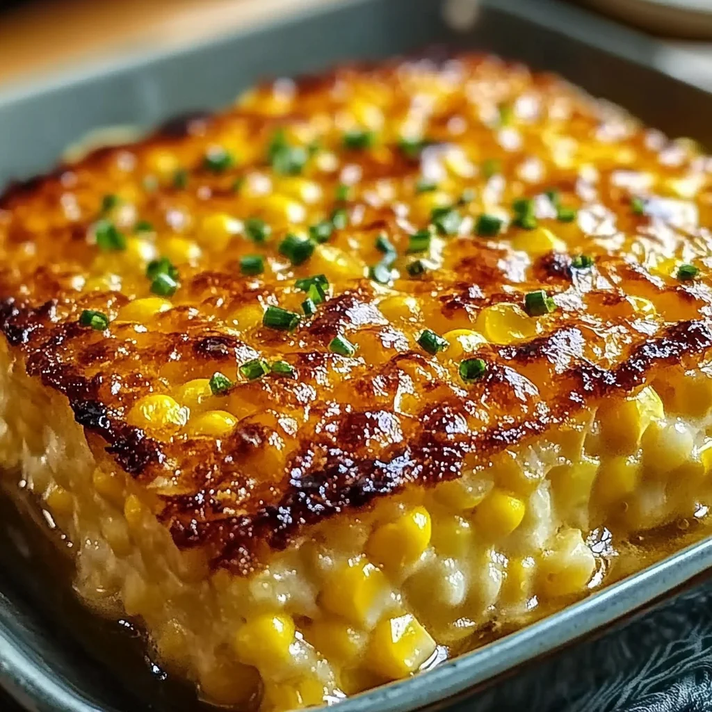 Honey-Glazed Corn Casserole