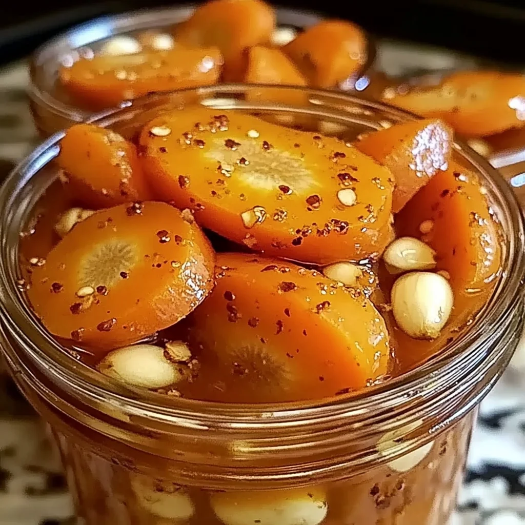 Hot Honey Pickled Carrots: A Sweet and Spicy Delight!