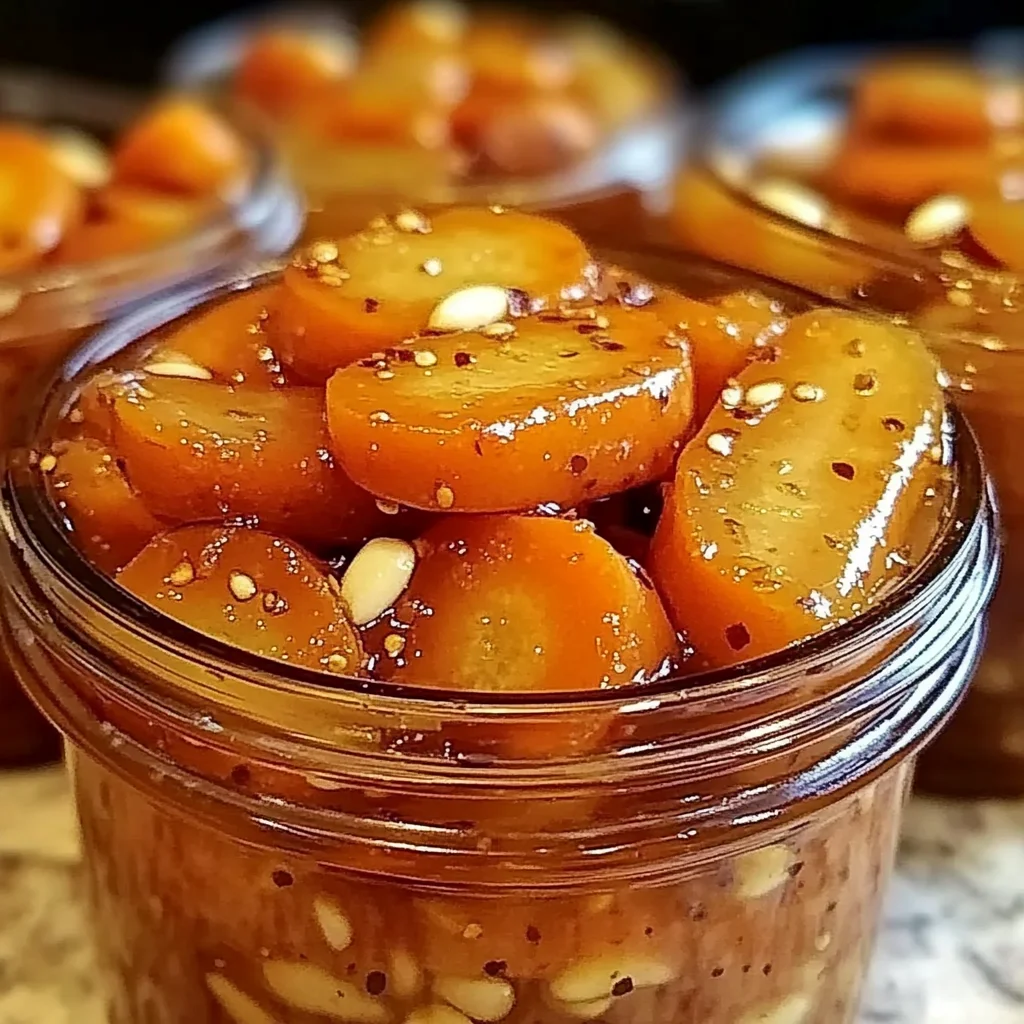 Hot Honey Pickled Carrots: A Sweet and Spicy Delight!